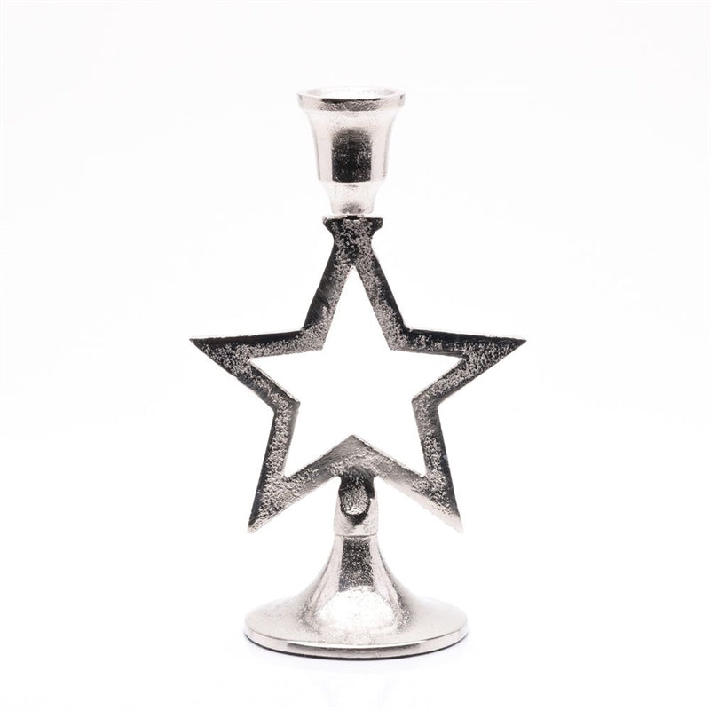Silver Star Candle Holder – ROVISTELLA